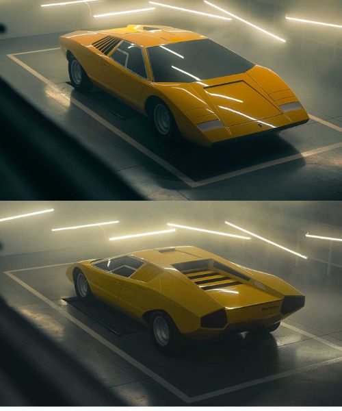 1971 Lamborghini Countach LP 500 - ThingsFromMars.de